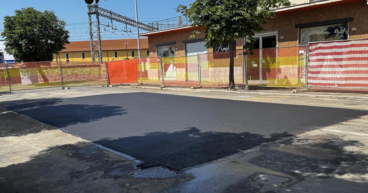 Viale Sonnino verso la riapertura: voragine riparata, strada ...