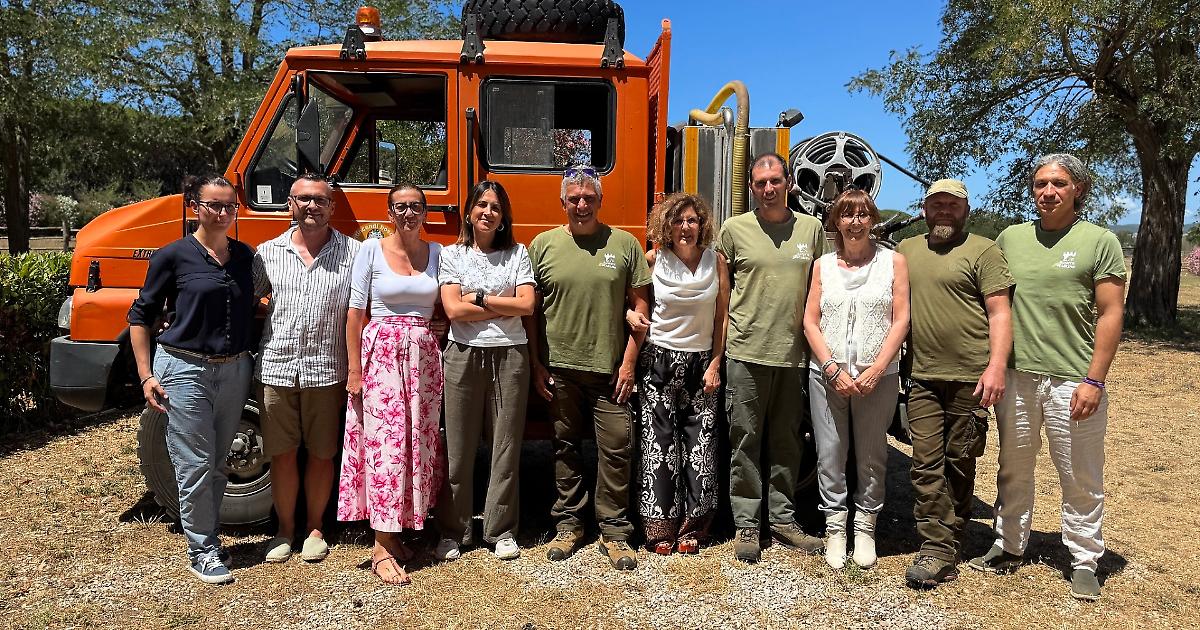 "Grazie per il vostro lavoro": dopo l'incendio alla pineta del Puntone ...