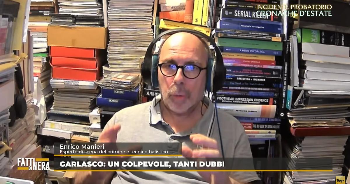 Delitto di Garlasco, Enrico Manieri: "Nel sangue di Chiara Poggi ho ...
