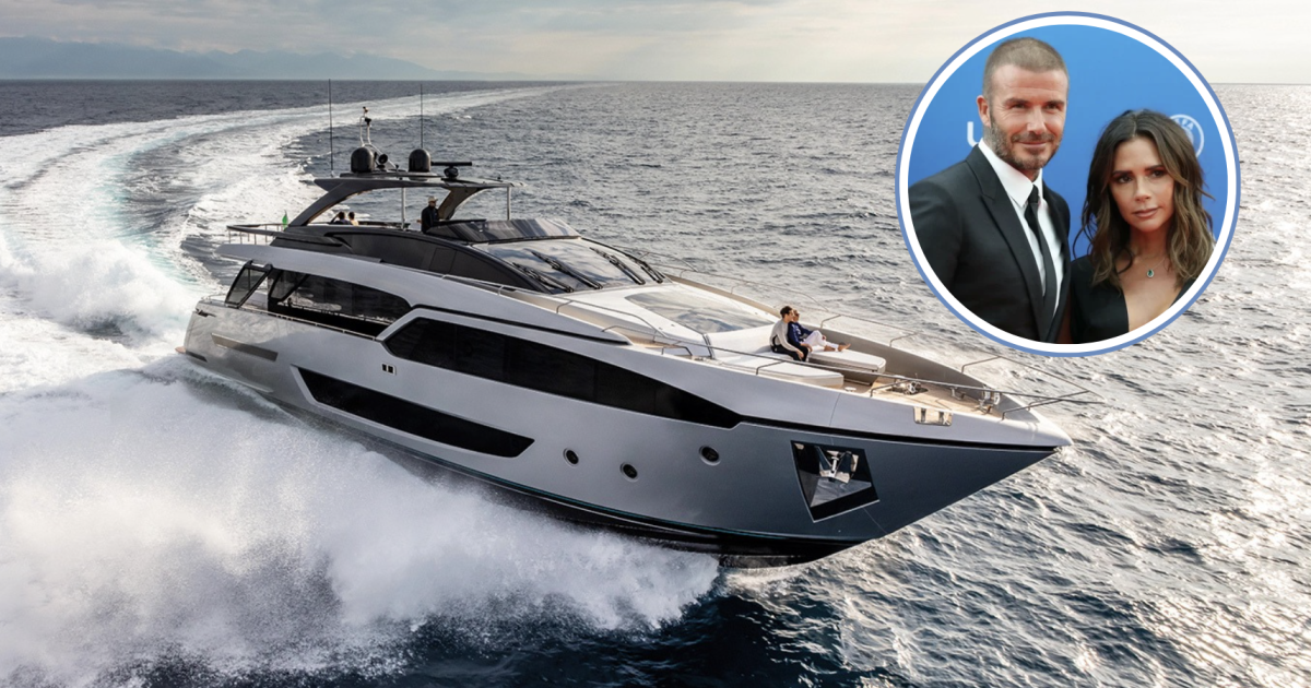 David & Victoria Beckham a Cala Galera con il "Seven" - Corriere di Maremma